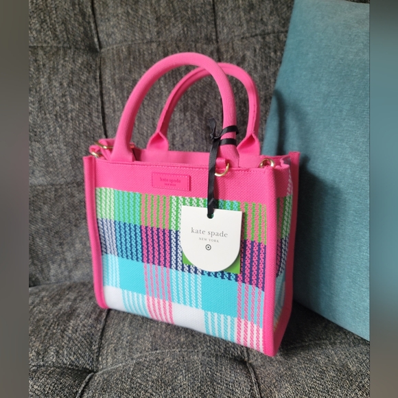 kate spade | Bags | Kate Spade Plaid Knit Crossbody Bag | Poshmark